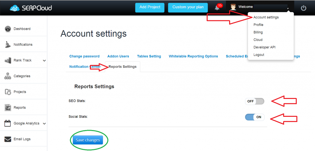 Control over Reports Formatting – SERPCloud Blog