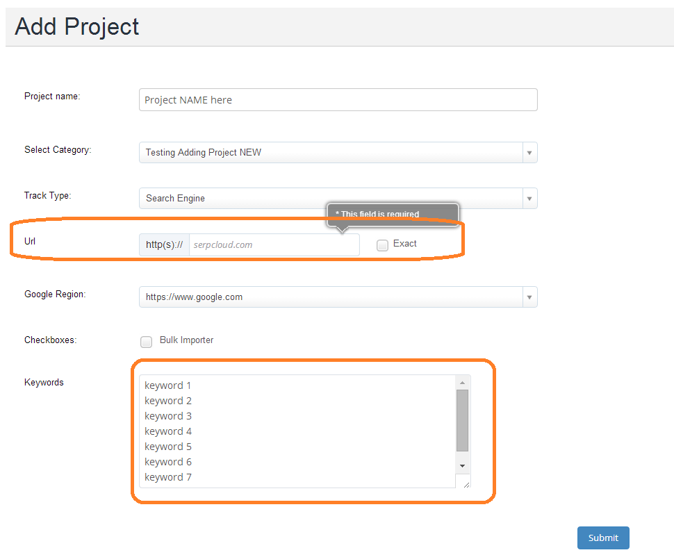 Improved Way To Add Urlskeywords In Your Projects Serpcloud Blog